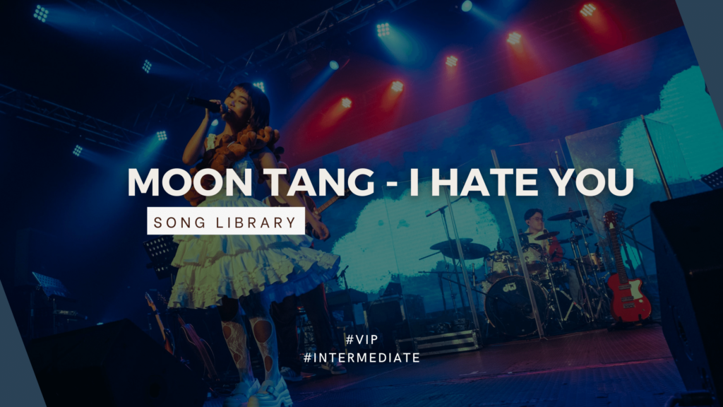 moon tang - I hate you | 五個層級的律動 - Arpodrum